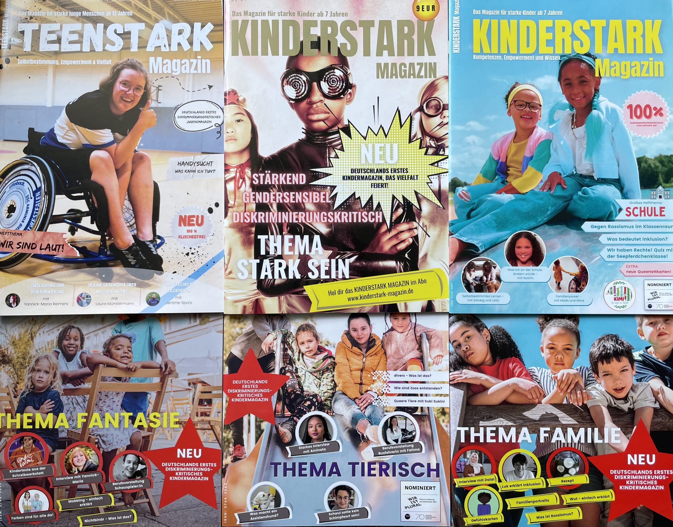 KINDERSTARK und TEENSTARK MAGAZIN - xmalanderssein.de